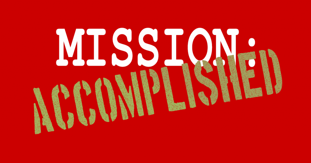 Mission Accomplished | Data-Command®